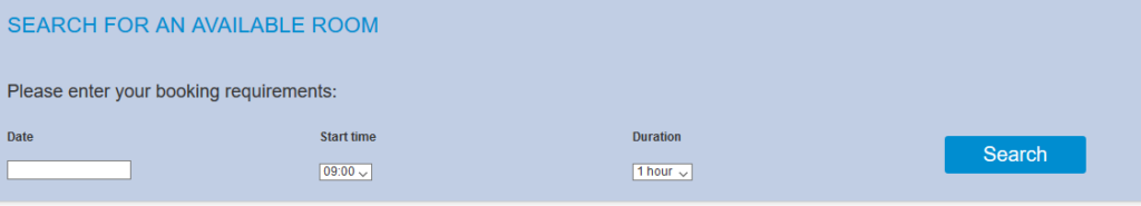 URooms Studio Booking System